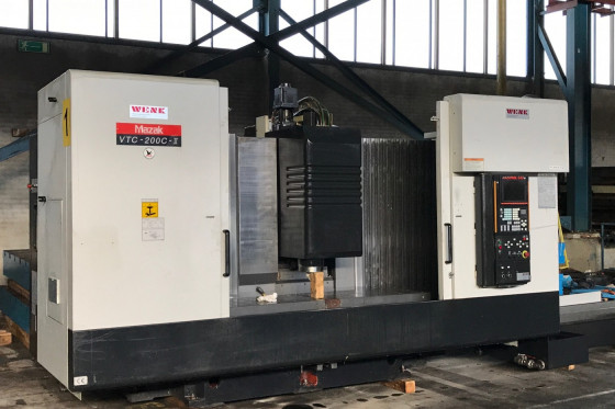 VTC 200 C - II 3-axis CNC machine (VMC) used | Mach4Metal