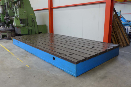 ASQUITH T slotted bed plate used | Mach4Metal