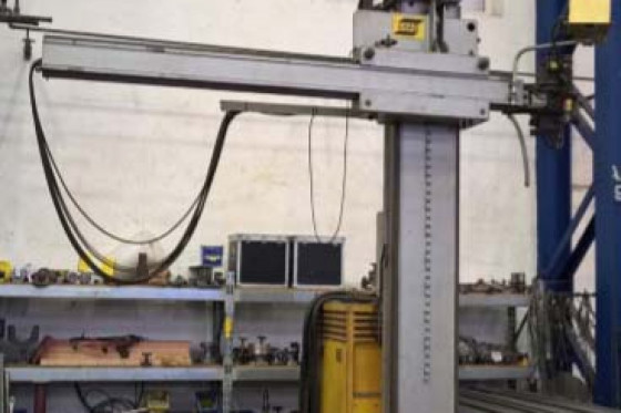 ESAB - LAD 1000 Column welding machine used | Mach4Metal