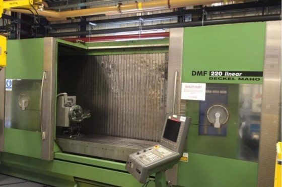 DMF 220 Linear 3-axis CNC machine (VMC) used | Mach4Metal