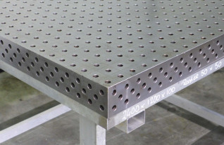 SDT - 1200 - 1200 - 100 Welding table used | Mach4Metal