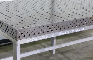 SDT - 1200 - 1200 - 100 Welding table used | Mach4Metal