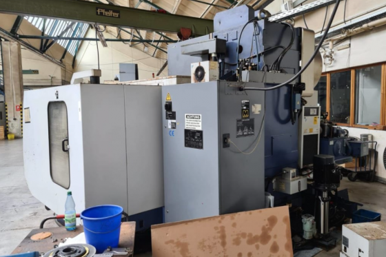 YCM Supermax - TV 188 A 3-axis CNC machine (VMC) used | Mach4Metal