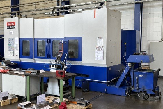 MAZAK - VTC 800/30SR 5-axis CNC machine (VMC) used | Mach4Metal