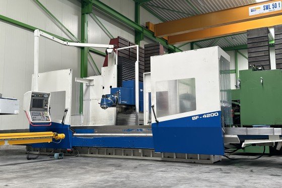 MTE - BF 4200 Bed type milling machine used | Mach4Metal