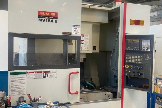QUASER - MV 153 E 3-axis CNC machine (VMC) used | Mach4Metal