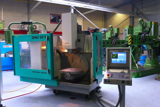 DMU 50 T 3-axis CNC machine (VMC) used | Mach4Metal