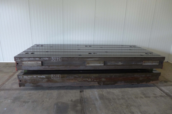 STOLLE - DFT T slotted bed plate used | Mach4Metal