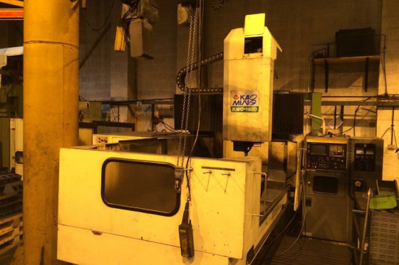 KMC 1800 3-axis CNC machine (VMC) used | Mach4Metal