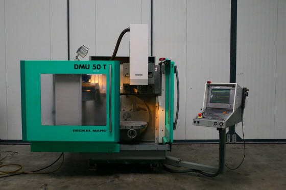DMU 50 T 3-axis CNC machine (VMC) used | Mach4Metal
