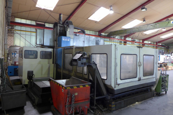 DMC 3000 Portal milling machine used | Mach4Metal