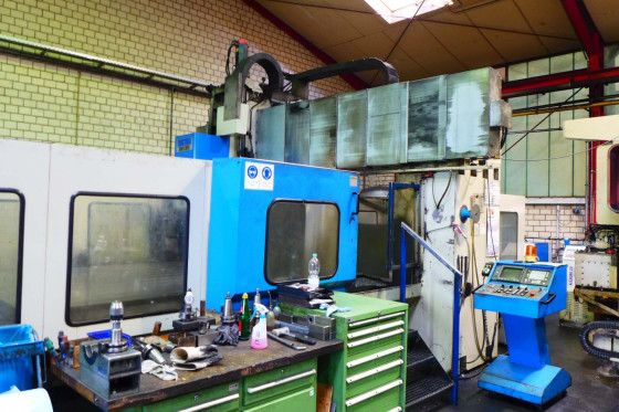 DMC 3000 Portal milling machine used | Mach4Metal