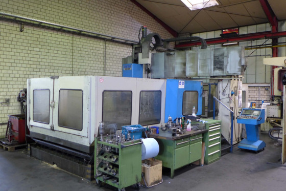 DMC 3000 Portal milling machine used | Mach4Metal