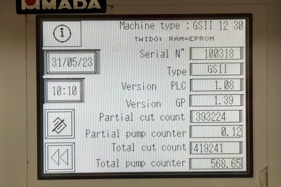 AMADA - GS-II 1230 Guillotine used | Mach4Metal