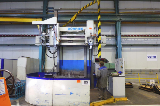 DORRIES - SDE 200 CNC Vertical lathe used | Mach4Metal
