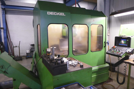 FP 4 CC Milling machine used | Mach4Metal