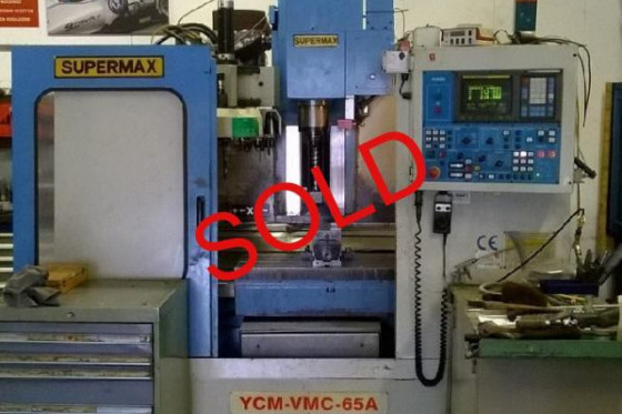 CNC Fanuc 3-axis CNC machine (VMC) used | Mach4Metal