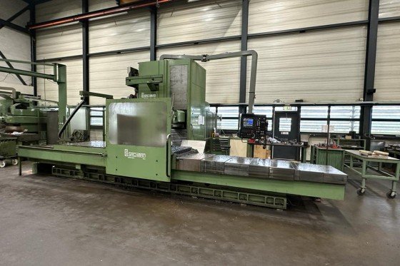 Sachman - BS 110 Bed type milling machine used | Mach4Metal