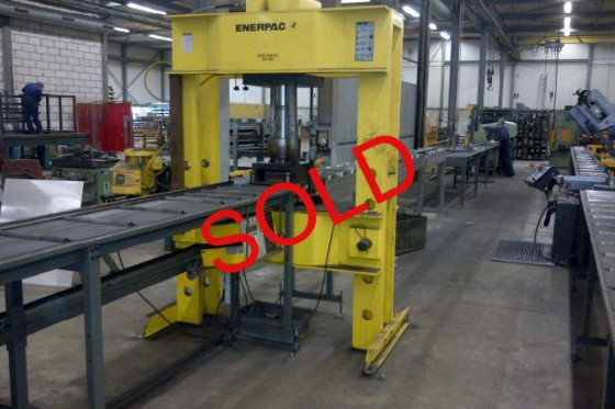 ENERPAC - Enerpac 200 ton Work shop press garage pers Hydraulic press ...