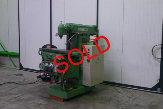 Horizontal vertical milling machine Milling machine used | Mach4Metal