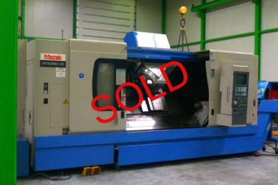 Mazak Integrex 50 with MAZATROL T Plus Multi-tasking lathe used ...