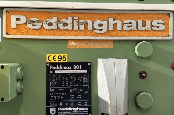 PEDDINGHAUS - Peddimax 801 Ironworker used | Mach4Metal