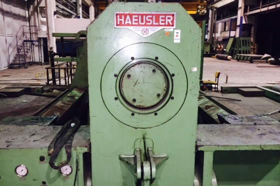 HAEUSLER - VRM-HY 4 roll plate bender used | Mach4Metal