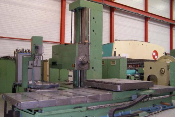 Tos whn 13.8 C CNC Table borer tischbohrwerk TOS CNC boring machine ...