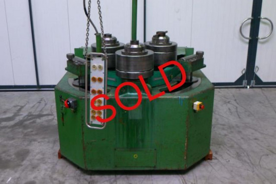 Section bender profile bender profilwalze Profile bending machine used ...