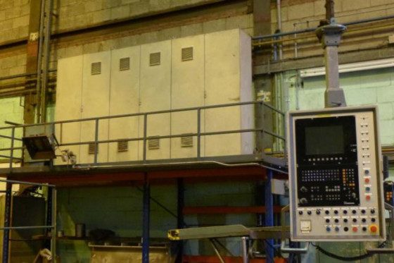 TOS - Tos whn 13.8 C with heidenhain bohrwerk borer CNC boring machine ...