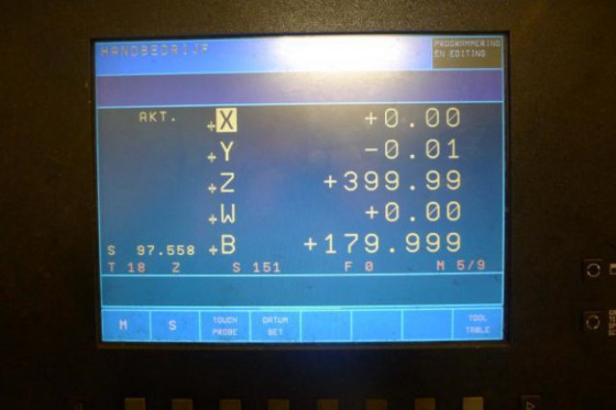 TOS - Tos whn 13.8 C with heidenhain bohrwerk borer CNC boring machine ...