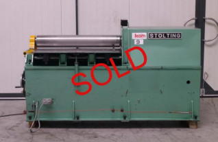 Stolting lisse one pass rolling & curving machine 2 roll plate bender ...
