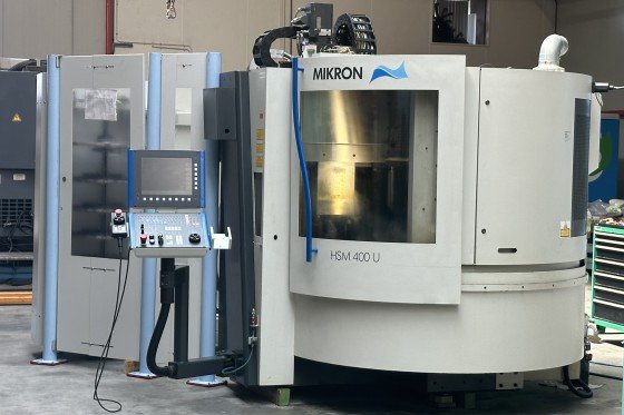 MIKRON - HSM 400 U 5-axis CNC machine (VMC) used | Mach4Metal