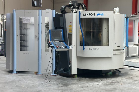 MIKRON - HSM 400 U 5-axis CNC machine (VMC) used | Mach4Metal