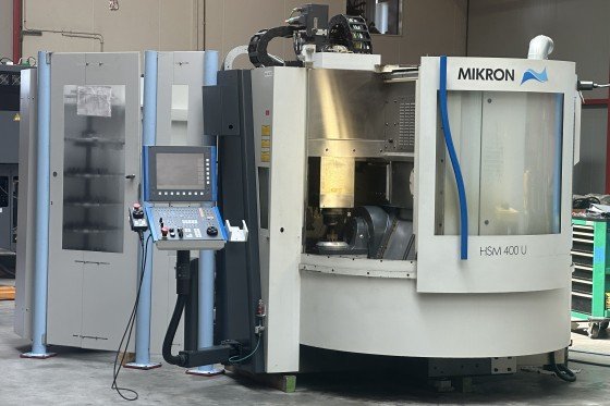 MIKRON - HSM 400 U 5-axis CNC machine (VMC) used | Mach4Metal