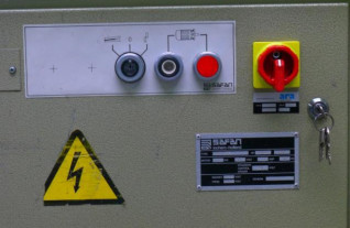 Safan schaar Hydraulische tafelschere Safan Guillotine used | Mach4Metal