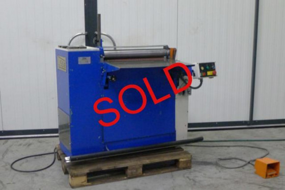 Lisse urethan 2 rol plate bender 2 roll plate bender used | Mach4Metal