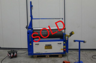 Lisse 2 roll curving machine 2 roll plate bender used | Mach4Metal