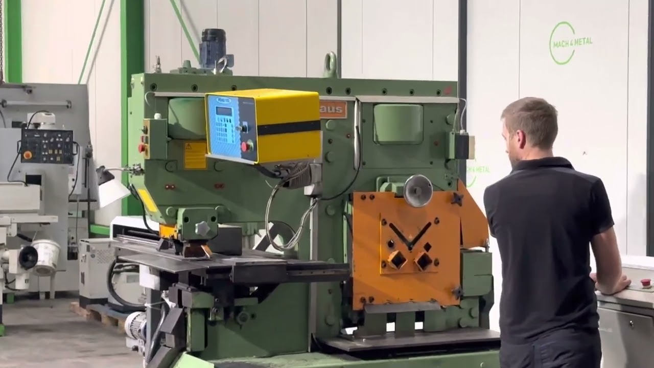 PEDDINGHAUS - Peddimax 801 Ironworker used | Mach4Metal