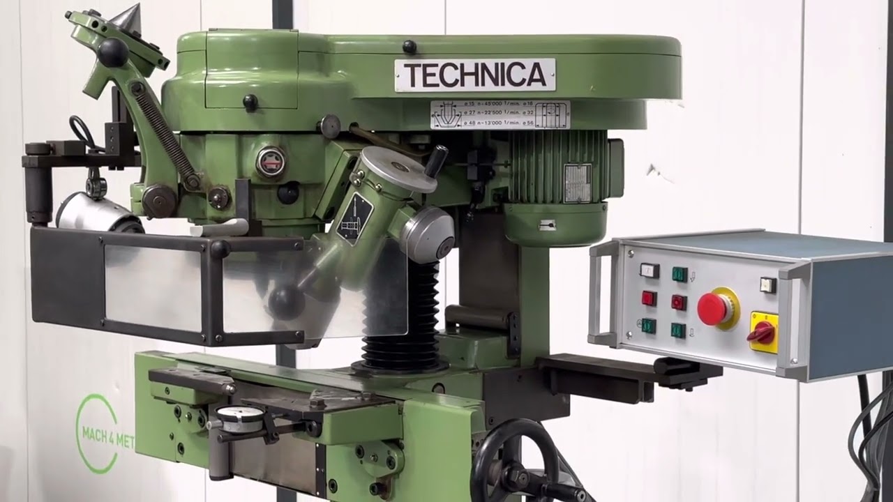 TECHNICA - ZSM 5100 - 810 Centre grinding machine used | Mach4Metal