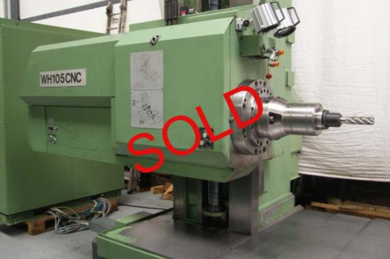 Tos WH105 CNC bohrwerk Table boring machine kotter CNC Bohrwerk ...