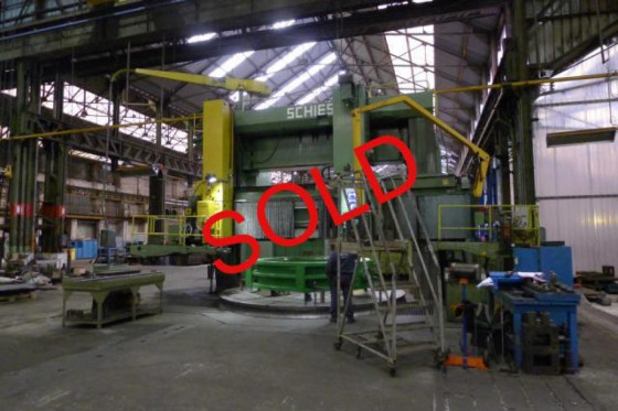 Schiess CNC vertical borer karusseldrehmaschine CNC Vertical lathe used ...