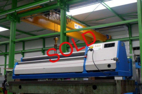 Davi 4 roll platebender blechrundbiege plaatwals 4 roll plate bender ...