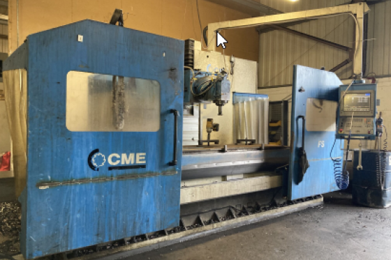 CME - FS-2 Bed type milling machine used | Mach4Metal