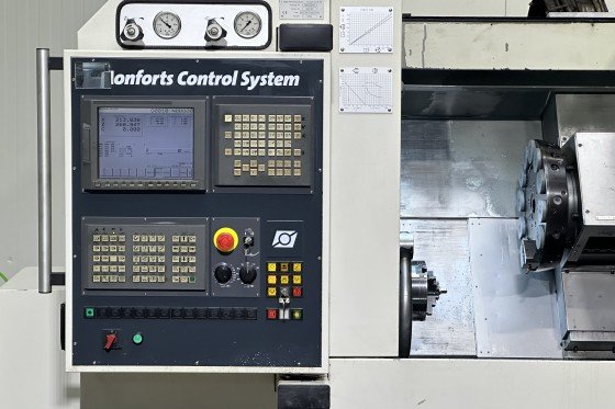Monforts - RNC 300 Single Turn CNC lathe used | Mach4Metal