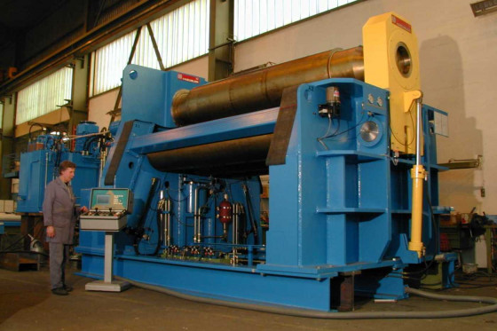 HAEUSLER - VRM HY 4 roll plate bender used | Mach4Metal