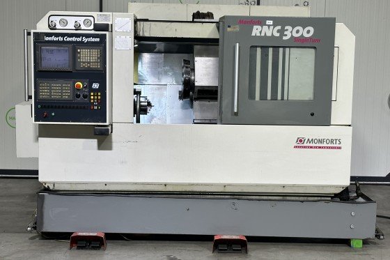Monforts - RNC 300 Single Turn CNC lathe used | Mach4Metal