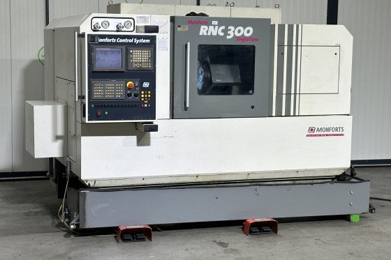 Monforts - RNC 300 Single Turn CNC lathe used | Mach4Metal