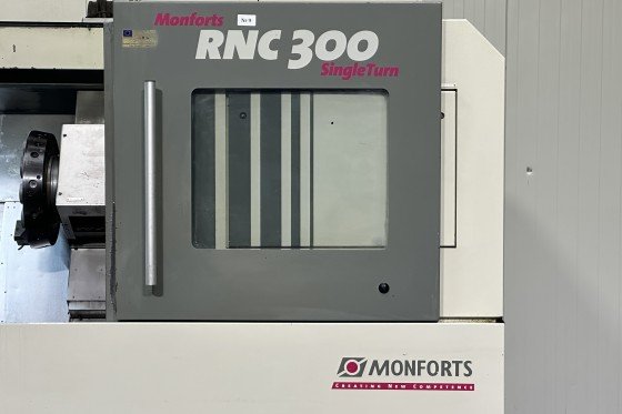 Monforts - RNC 300 Single Turn CNC lathe used | Mach4Metal