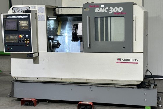 Monforts - RNC 300 Single Turn CNC lathe used | Mach4Metal
